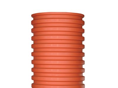 PP Corr. Shaft Pipe RD 600 SN4 L=3 | Wavin