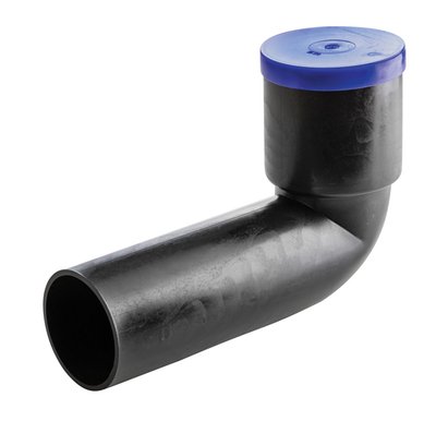 PE Universal WC Bend Type C 90° 110 | Wavin