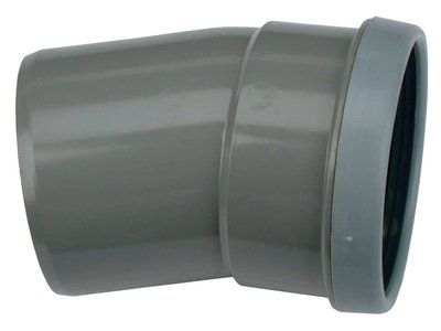 PVC Bend 15° GY 110 SN8 S/SP | Wavin